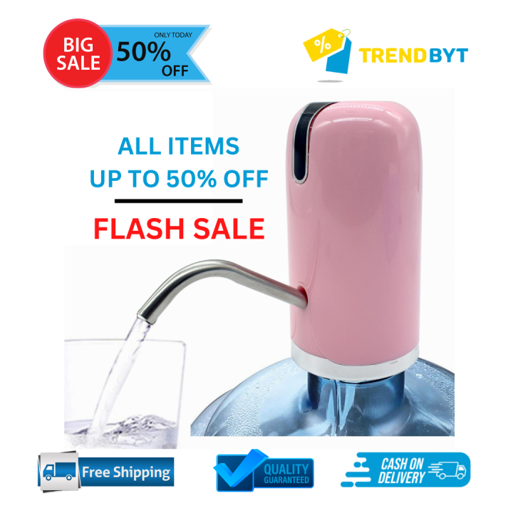 TRENDBYT - C60 Portable Smart Electric USB Rechargeable Water Pump ...