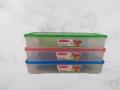 Edepot 2pcs 1.8L Graham Plastic Container Microwavable Food Container ...