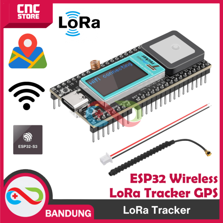 LORA TRACKER HTIT-TRAKER ESP32-S3 SX1262+UC6580 GNSS GPS 863MHZ-928MHZ ...