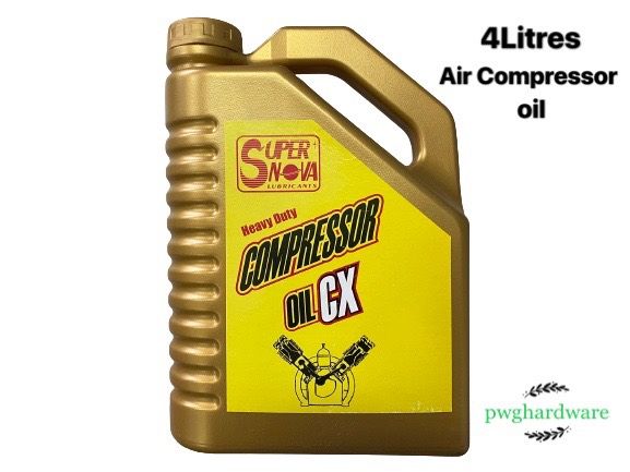 SuperNova [4L]Air Compressor Oil / 4 Litres Minyak Pelincir Motor ...
