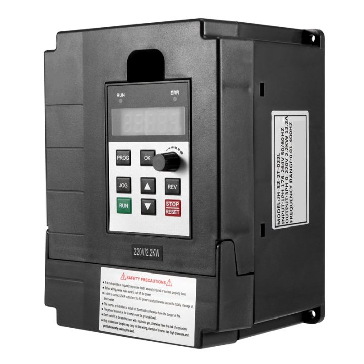 2.2KW 220V Variable Frequency Drive Inverter Single to 3 Phase CNC VFD Universal | Lazada.co.th