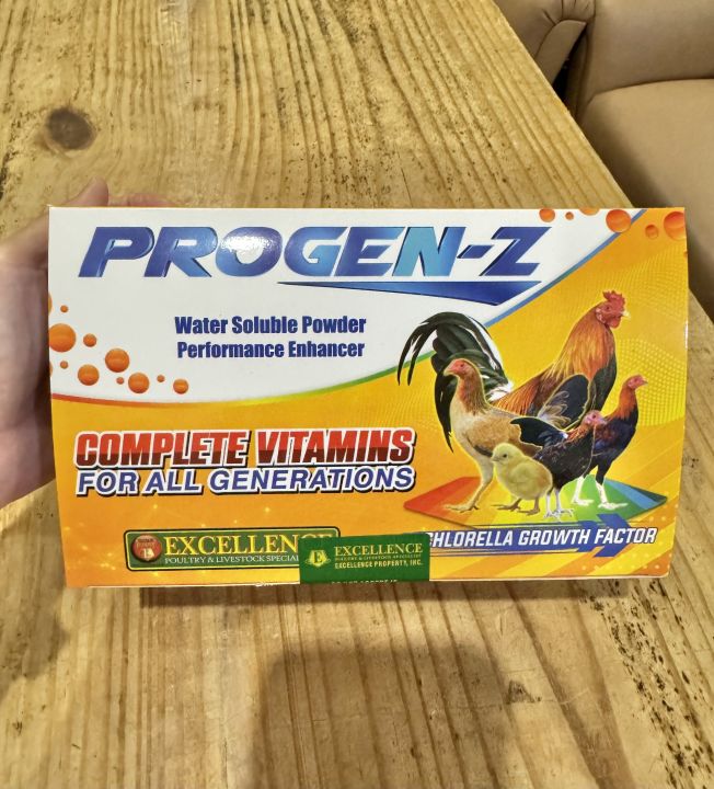 Excellence Progen-Z Water Solube Performance Enhancer Complete Vitamins ...