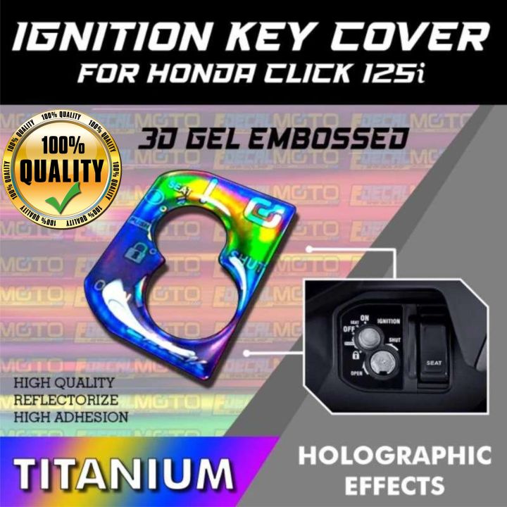 3M REFLECTIVE KEY PANEL PROTECTOR FOR HONDA CLICK 125i v2&v3 | Lazada PH