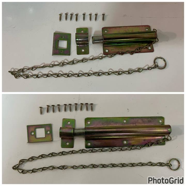 Chain Door Bolt (4 inches and 6 inches) | Lazada PH