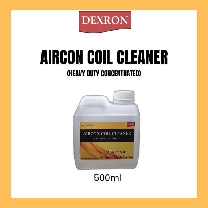 DEXRON AIRCON COIL CLEANER (ALKALINE BASE CONCENTRATE) 500 ml | Lazada PH