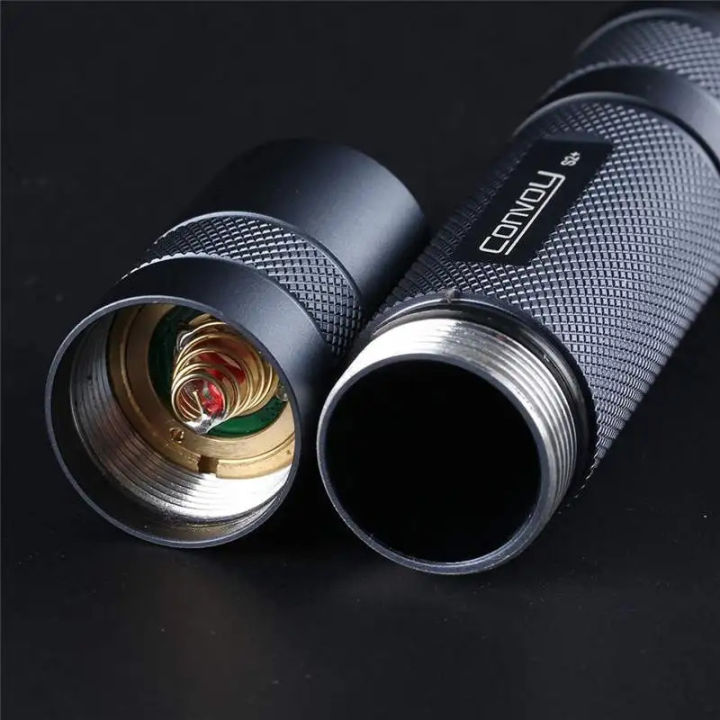 Convoy S2 Plus SST40 Flashlight Linterna LED High Powerful 18650 Flash ...