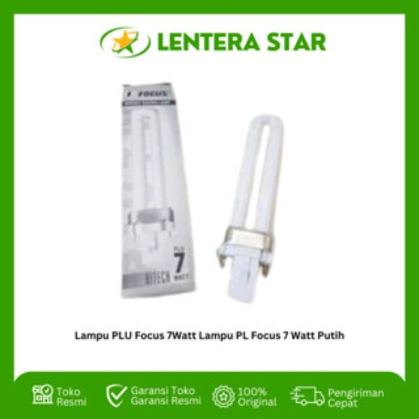 Lampu PLU Focus 7Watt Lampu PL Focus 7 Watt Putih | Lazada Indonesia