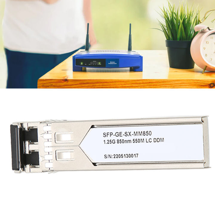 Optical Transceiver Excellent Heat Dissipation SFP Module 550 Meters ...