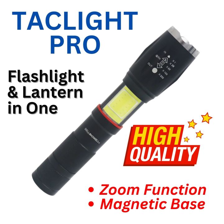 Taclight Pro Flashlight, Original LED Brilliance: High Quality, Ultra ...