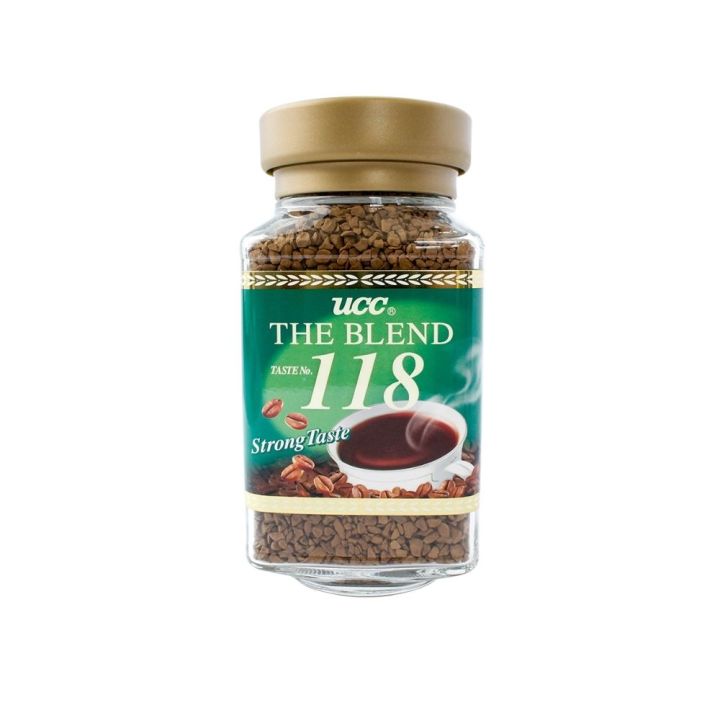UCC The Blend No. 118 Strong Taste Instant Coffee Jar 90g | Lazada PH