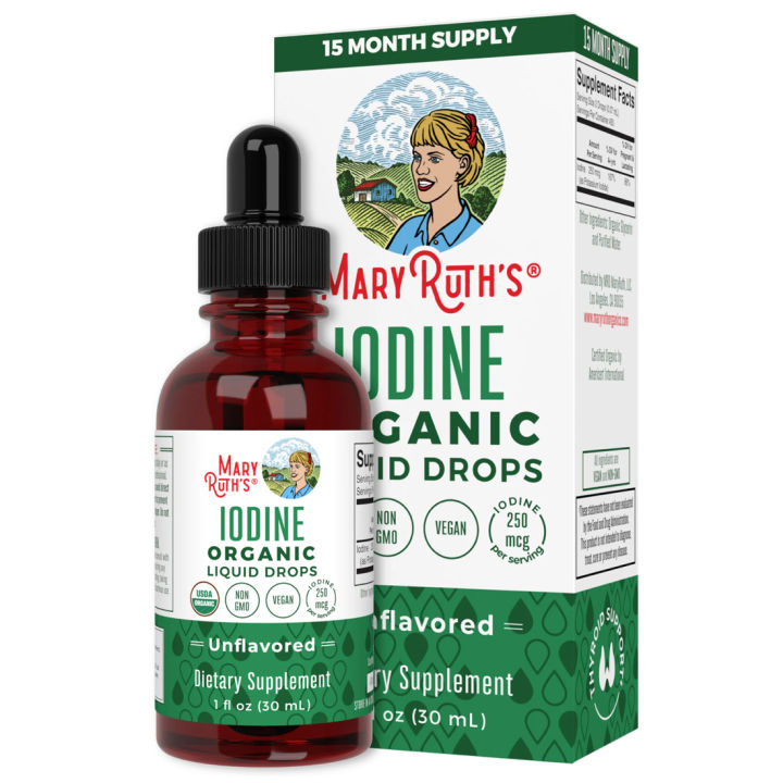 Mary Ruth's Organics Nascent Iodine liquid drops 30 mL | Lazada.co.th