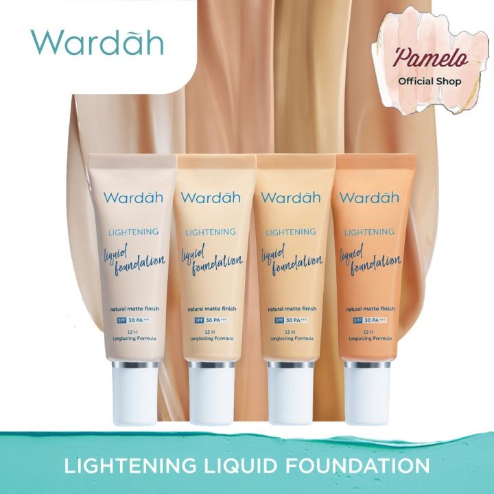 Wardah Lightening Liquid Foundation | Lazada