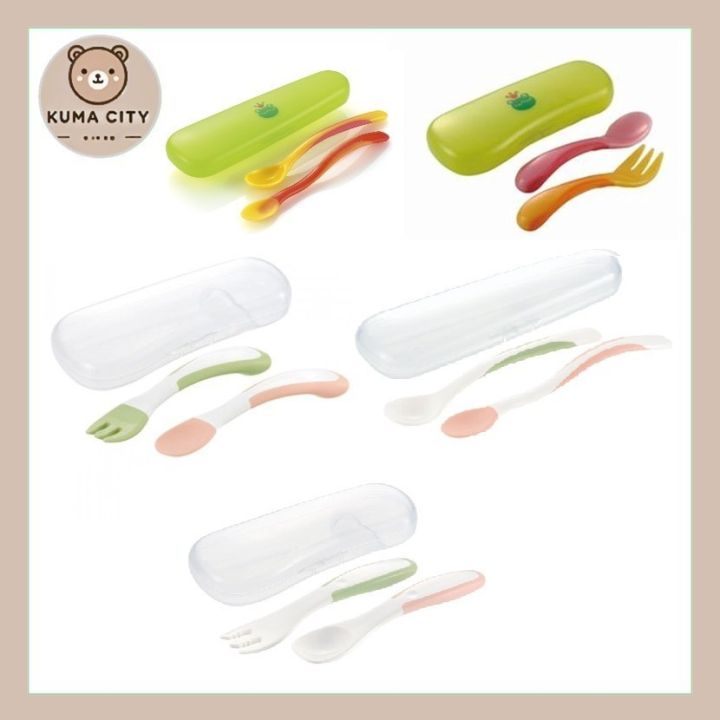Richell Japan Baby Spoon / Fork / Case | Lazada Singapore