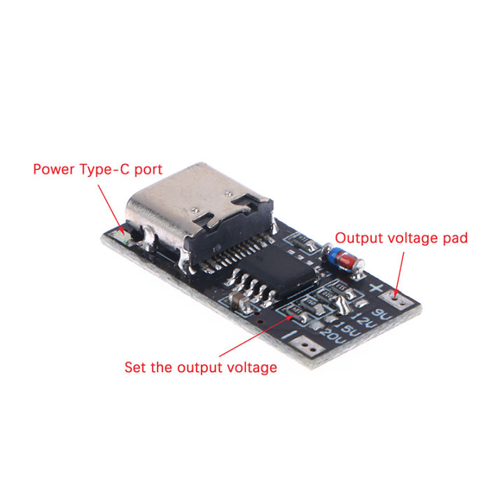 Type-C PD2.0 PD3.0 9V 12V 15V 20V Fast Charge Trigger Polling Detector ...