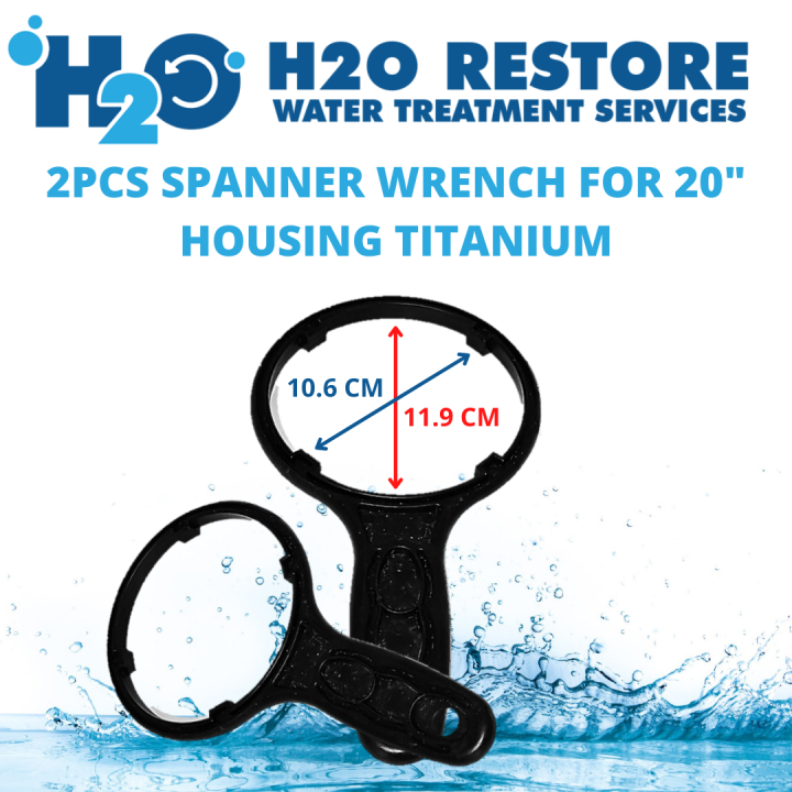 Filter Housing Wrench Spanner 2pcs of 20 inch - Titanium | Lazada PH