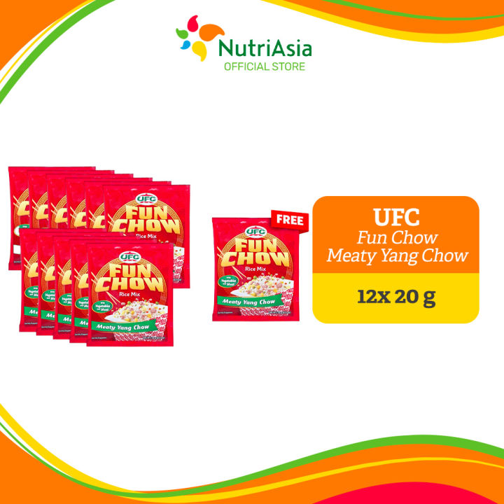 UFC Fun Chow Rice Mix Meaty Yang Chow 20g 11+1 FREE | Lazada PH