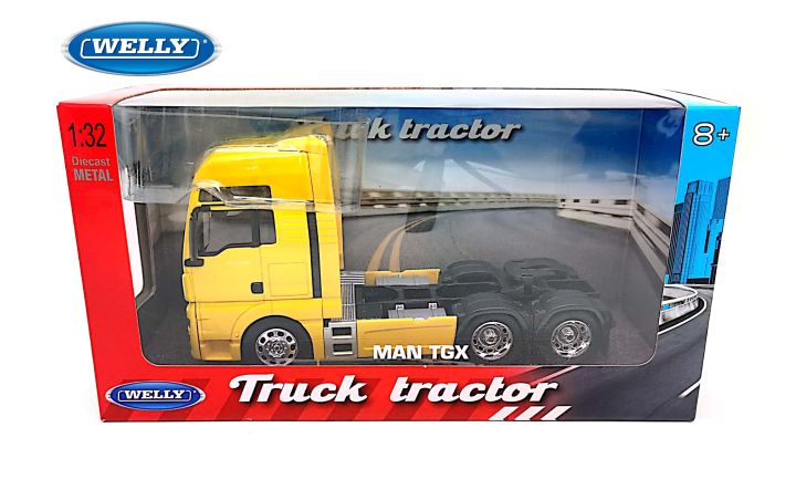 WELLY 1:32 METAL DIE CAST SH SUPER HAULIER SCALE MODEL MAN TGX (6X4 ...
