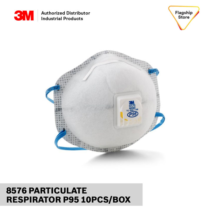 3M 8576 PARTICULATE RESPIRATOR P95 10PCS/SET | Lazada PH