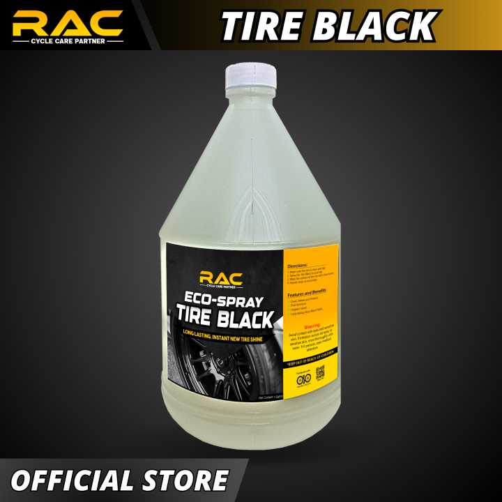 RAC Tire Black 1 GAllon Bike/Motorcycle/Car | Lazada PH