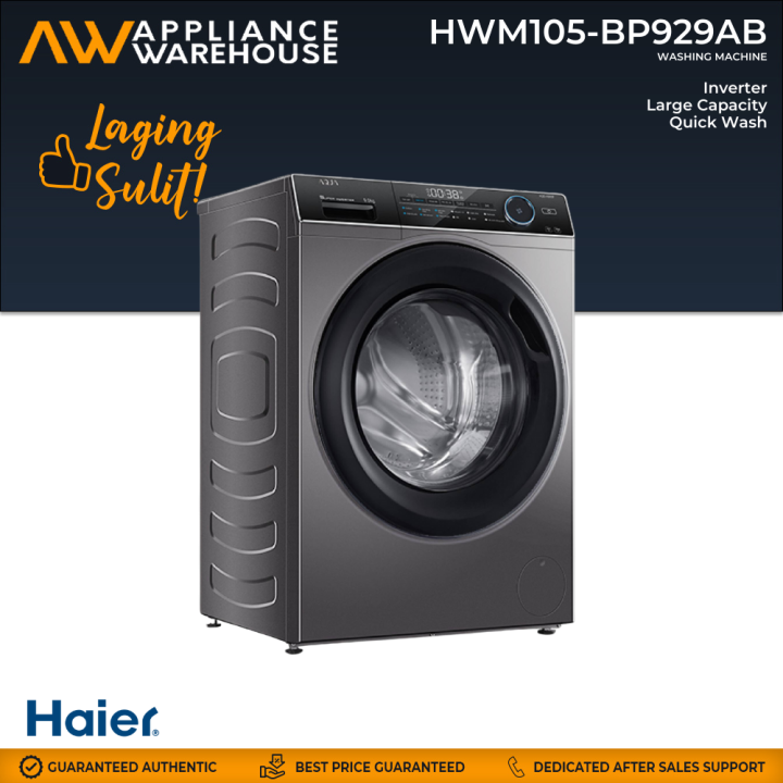 [NEW] Haier HWM105-BP929AB 10.5 kg Super Inverter Wash Front Load ...