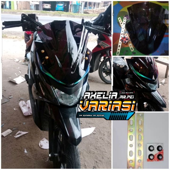 Visor Beat Street Windshield Beat Street Model Ninja 250 Fi | Lazada ...