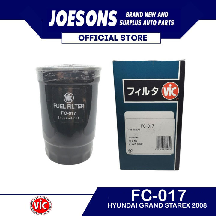 FC-017 FUEL FILTER JAPAN FOR HYUNDAI GRAND STAREX 2008 (VIC) | Lazada PH