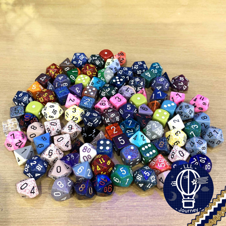 [สินค้าขายดี] ลูกเต๋า ขายแยก CHX RPG Random Dice [อุปกรณ์สำหรับบอร์ดเกม ...