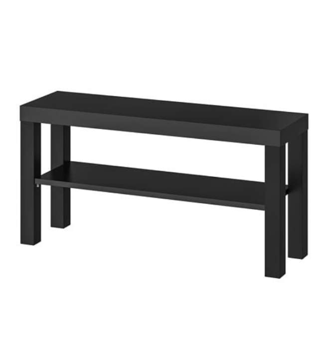 ORIGINAL-IKEA LACK TV bench, black, 90x26x45 cm | Lazada