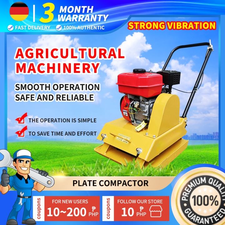 Plate Compactor Gasoline Diesel Engine T-60 170F 178F 186F EY20 EY28 ...