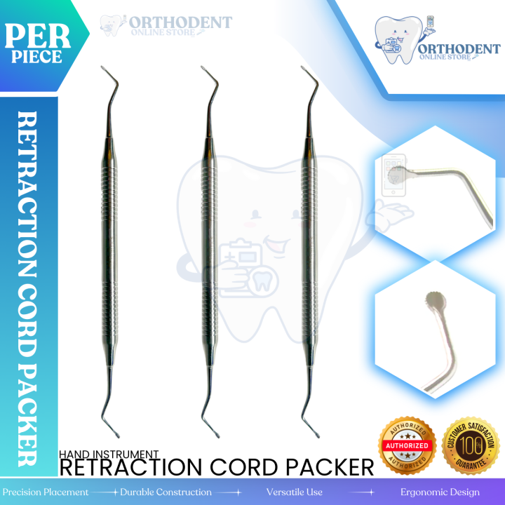 Orthodent2021 | Dental Gingival Retraction Cord Packer | Lazada PH