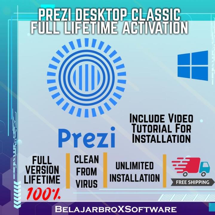 Prezi desktop Full Lifetime (Software) (Classic） | Lazada PH