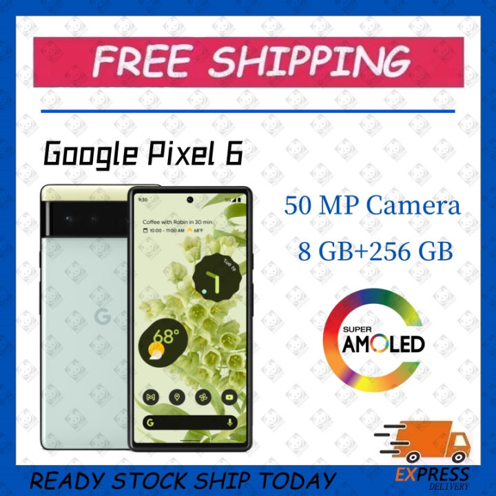 Google Pixel 6 US Version Unlocked Single Sim + eSIM 5G Mobile Phone Google Tensor (5nm) 4614 ...