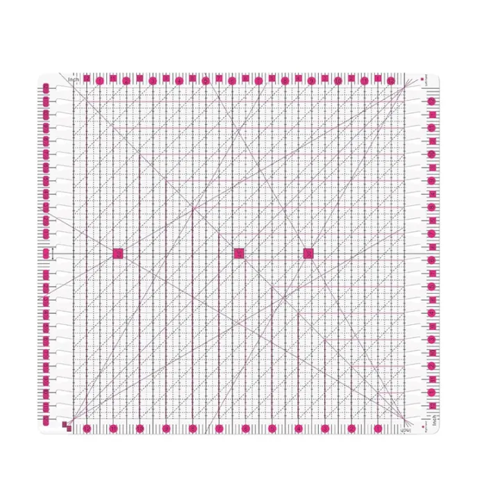 Quilting Ruler for Precise Fabric Cutting Quilt Rulers Quilting Sewing ...