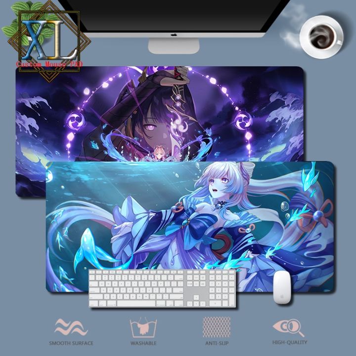 Custom Gaming Mousepad New Genshin Impact 3 Mouse Pad - Extra Large ...
