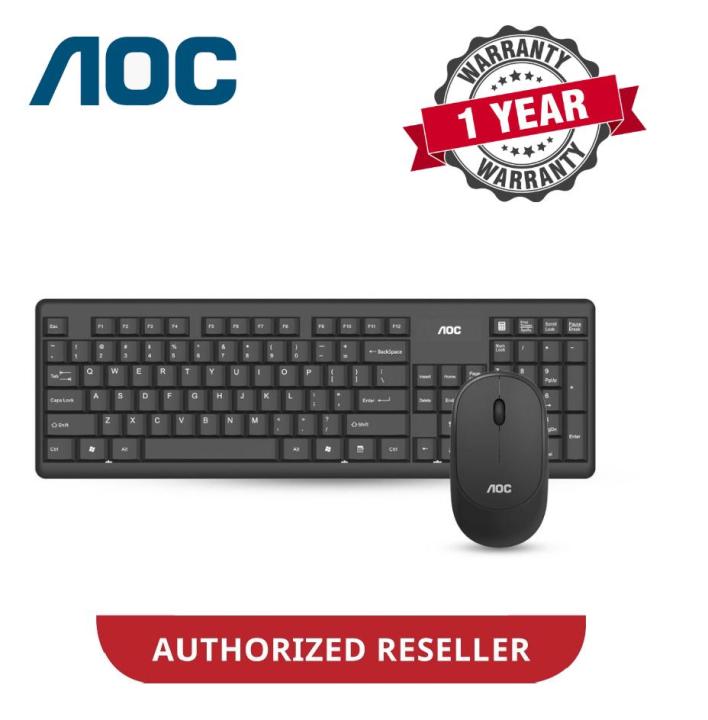 AOC KM200 Wireless Keyboard & Mouse combo | Lazada