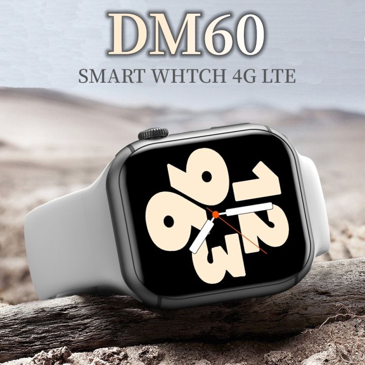 DM60 4G LTE 1.96inch IPS Round Screen Watchs 4GB RAM 64GB ROM Back ...