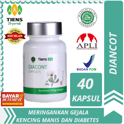 Tiens Diacont - isi 40 kapsul - Obat Diabetes/Kencing Manis Terbaik ...
