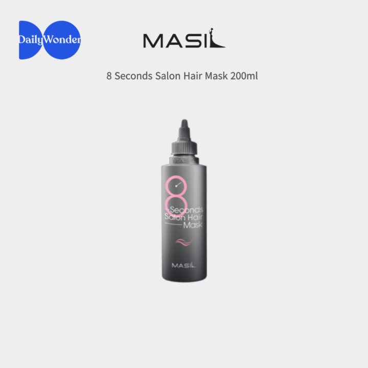 [MASIL] 8 Seconds Salon Hair Mask - Smooth & Silky 200ml | Lazada Singapore