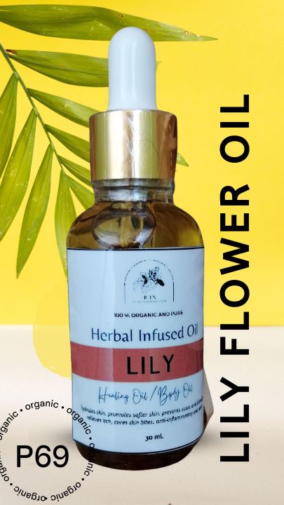 LILY INFUSED OIL/LILY FLOWER BODY OIL/LILY FLOWER OIL 30 mL | Lazada PH