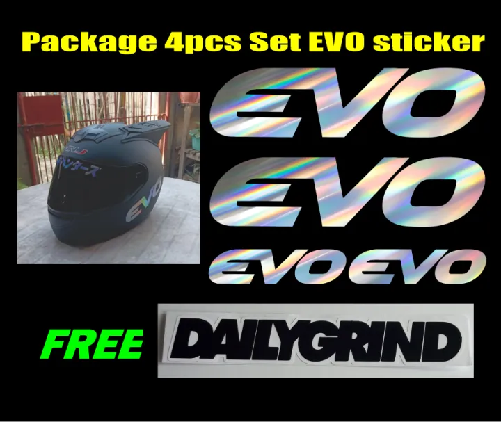 Evo Sticker Universal Helmet Sticker | Lazada PH