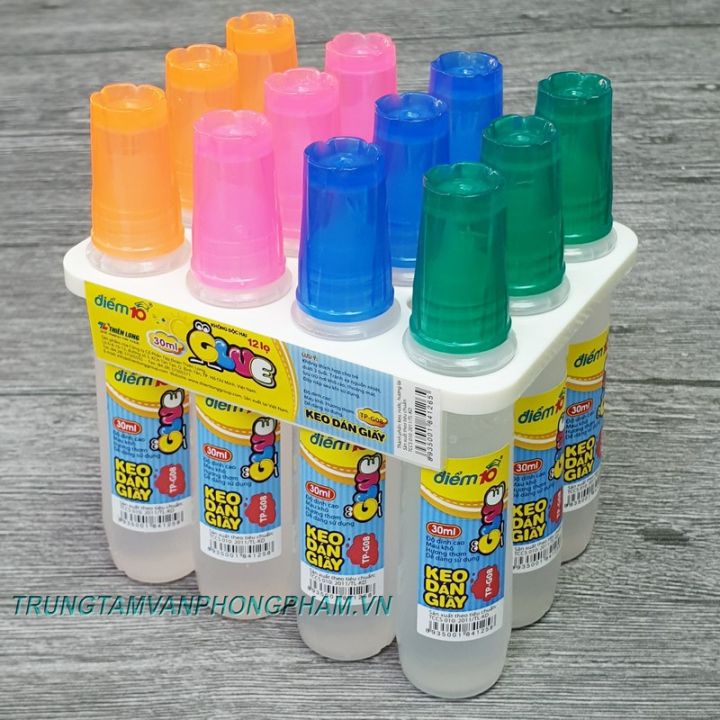 1 CHAI Hồ nước Thiên Long G08 keo dán giấy. Chính hãnh Thiên Long, siêu ...