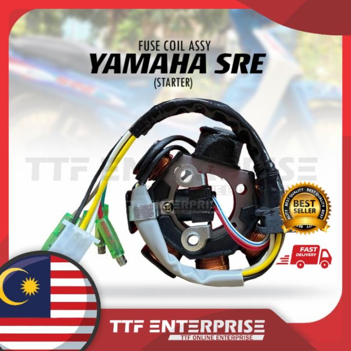 YAMAHA SRE FUSE COIL ASSY (STARTER) MAGNET COIL FIELD COIL ASSY SRE ...
