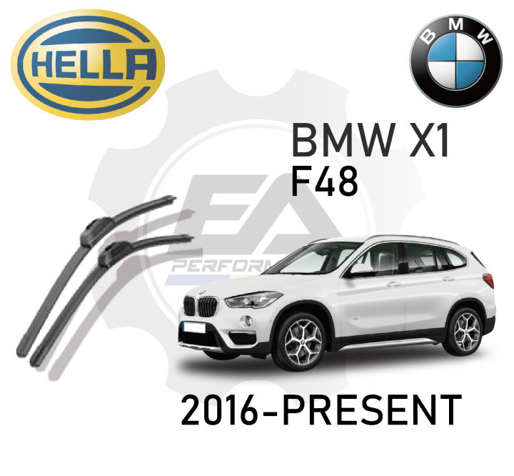 BMW X1 F48 2016 - PRESENT WINDSCREEN WIPER BLADE SET 26" + 16" HELLA ...