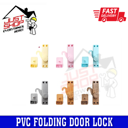 PVC FOLDING DOOR LOCK / PVC DOOR LOCK HANDLE | Lazada