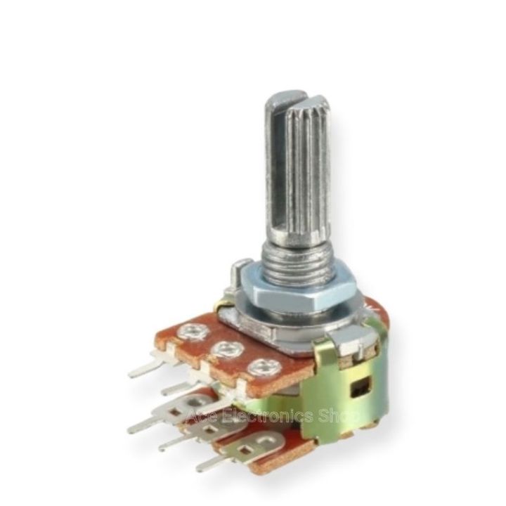 6 pins Stereo B50k / B100k Potentiometer/ Volume Control/ Variable ...