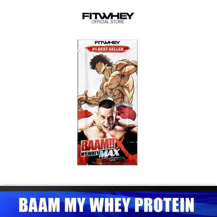 BAAM MY WHEY PROTEIN MAX (1 SACHET) โปรตีนคุณภาพดีในราคาที่คุ้มค่า ...