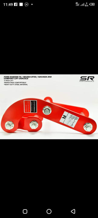 COMFORT SHACKLES 3 INCHES SR PERFORMANCE | Lazada PH