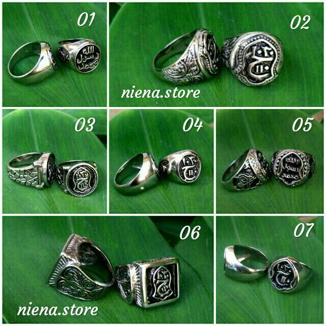 NABI Ring Of Monotheism Spilled Of The Prophet Calligraphy | Lazada ...