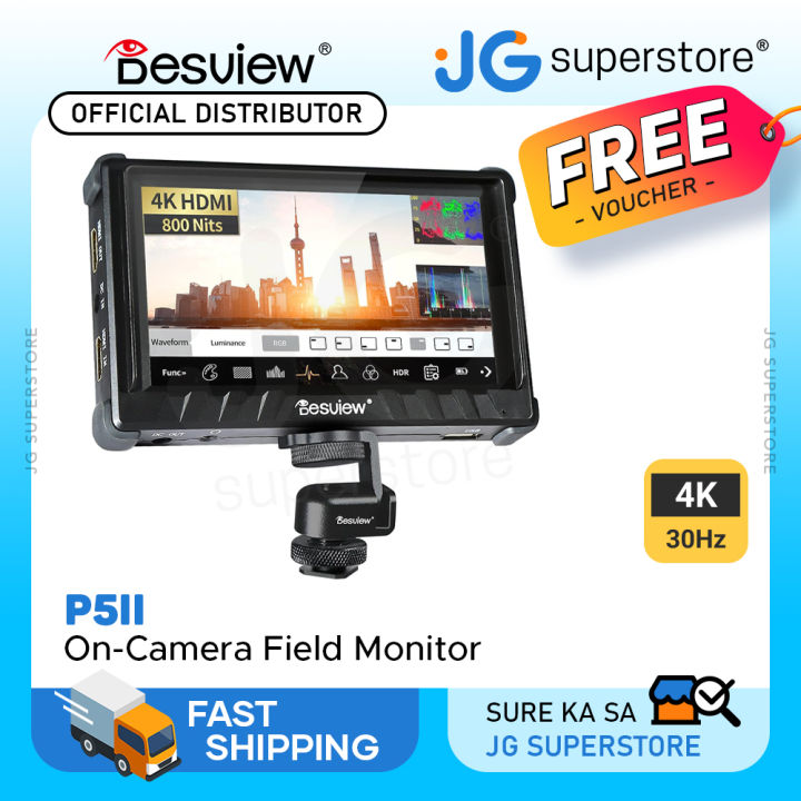 Desview / Bestview P5II 5.5-Inch HDR Camera Field Monitor with HB ...