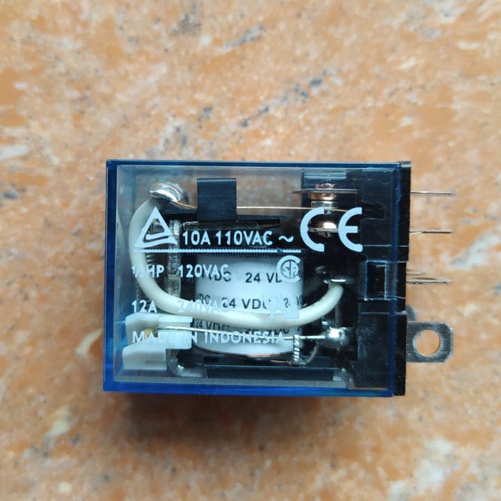 Intermediate relay IEC255 5A LY2N-J AC220V DC24V 12V small 8 feet two ...